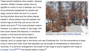 Budni Vecher – the South Slav Pagan Christmas. Part 1 – Badnjak ...