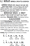 KOLO (L*), Serbia, Croatia, Bosnia, Update – Folkdance Footnotes