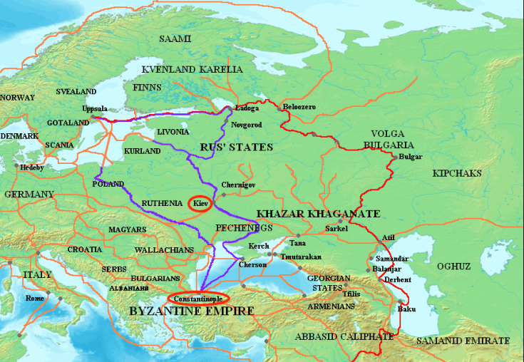 Byzantium and the beginnings of Ukraine/Russia – Folkdance Footnotes